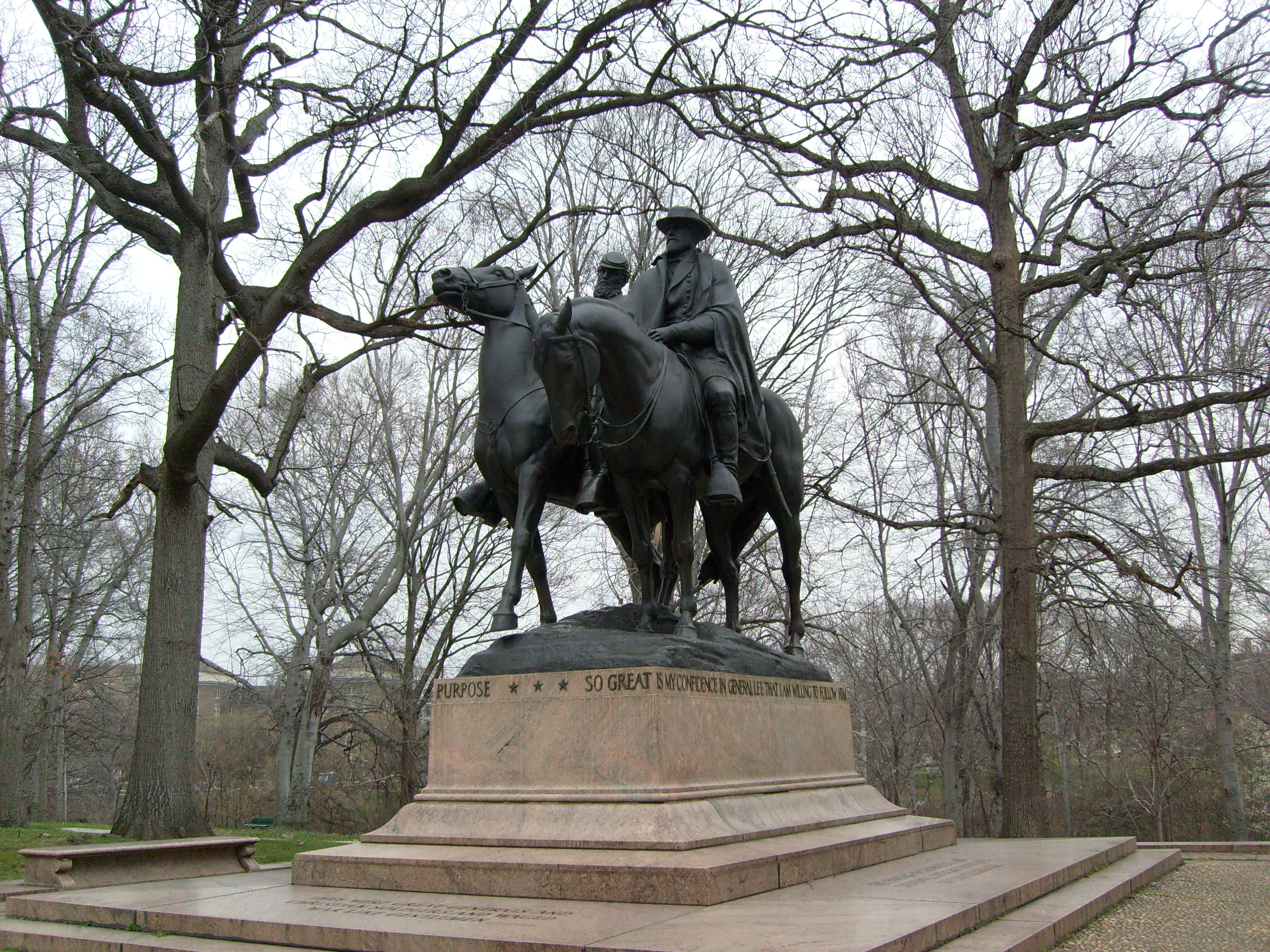 Engineer's Guide to Baltimore: Monument: Jackson and Lee